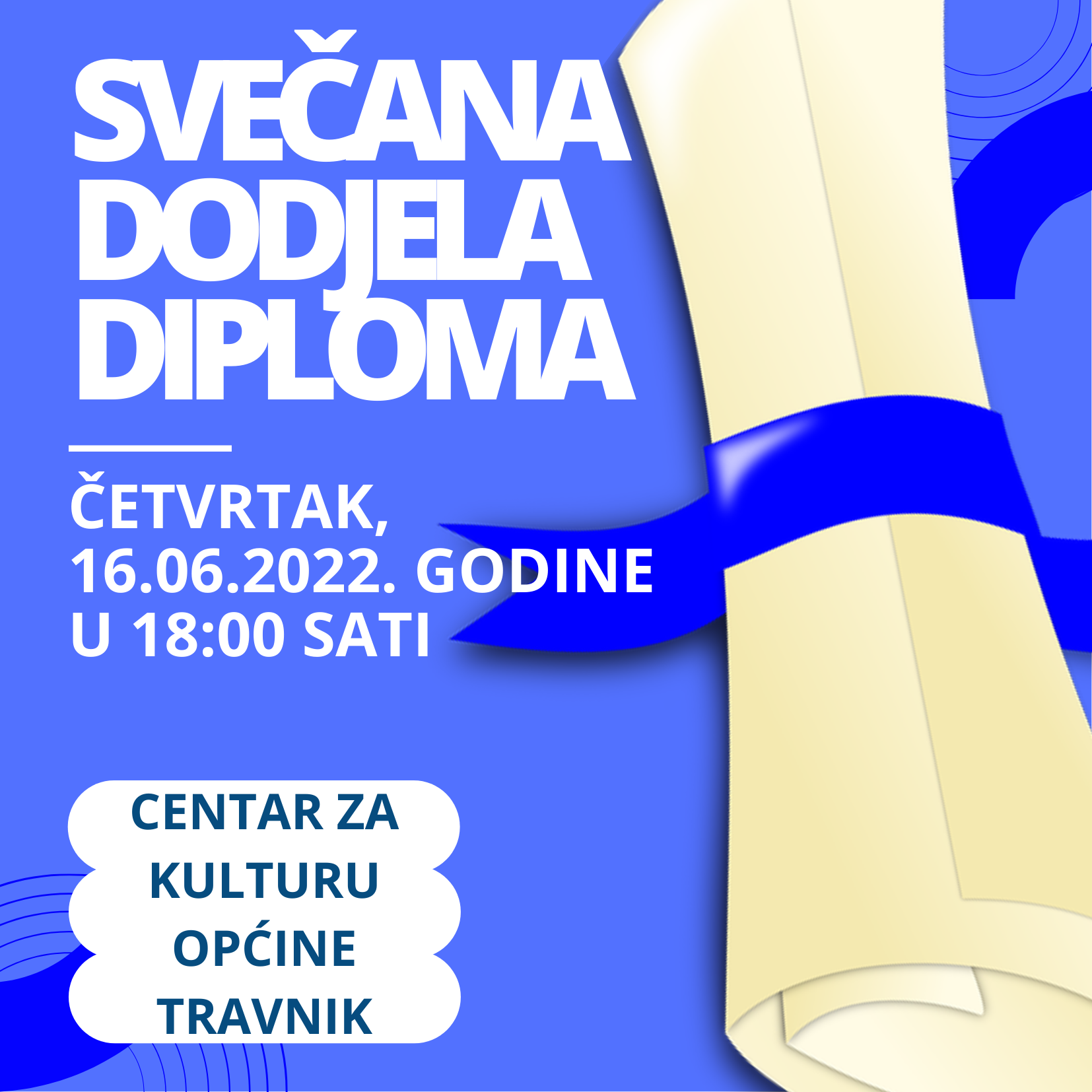 Svečana dodjela diploma maturantima - Mješovita srednja škola "Travnik ...